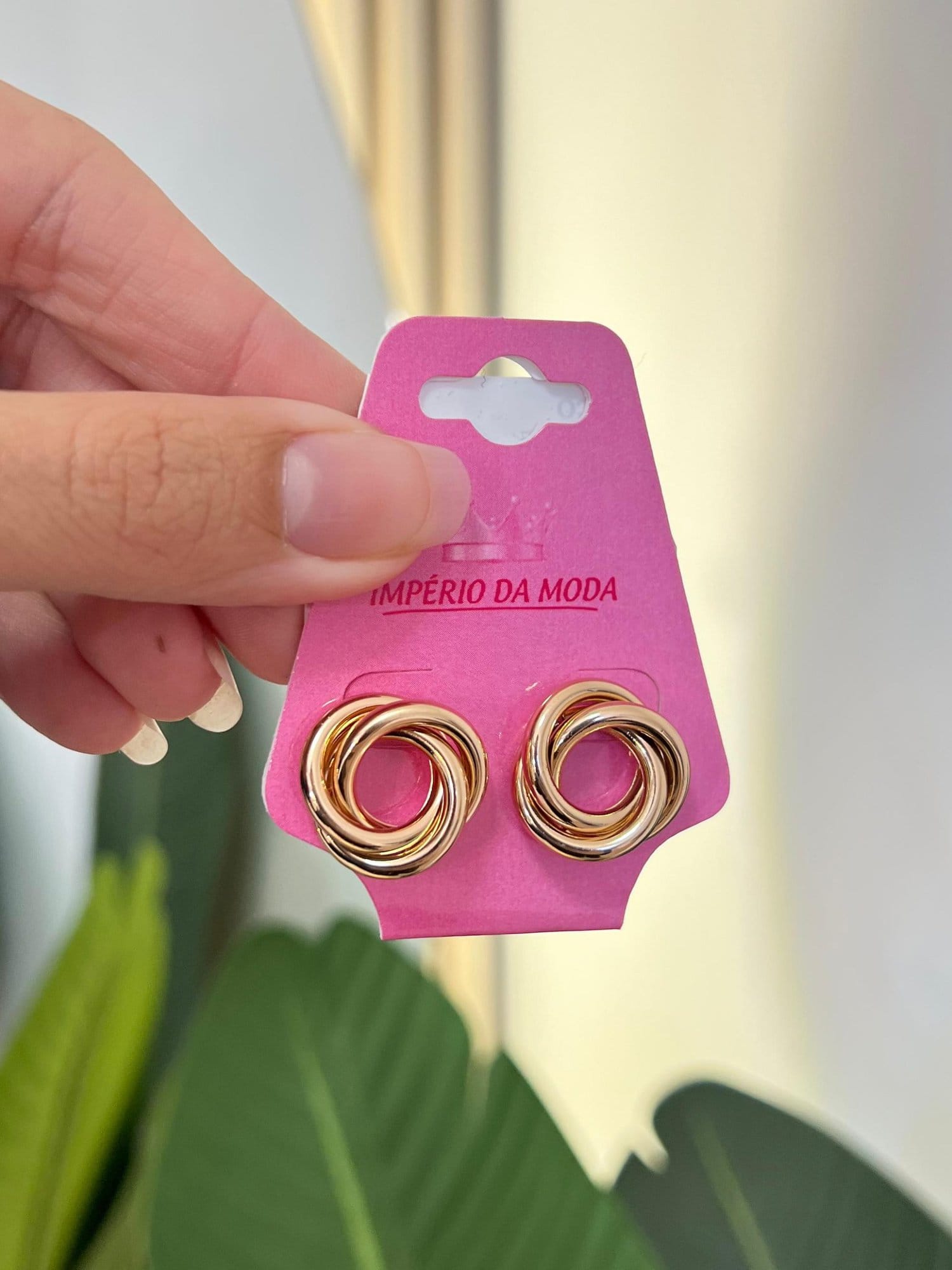 BRINCO JUH (DOURADO) - Imperio da Moda